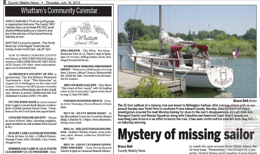 Prehistoric Meteor Impact Site Submerged Under Lake Ontario | OTTAWA REWIND